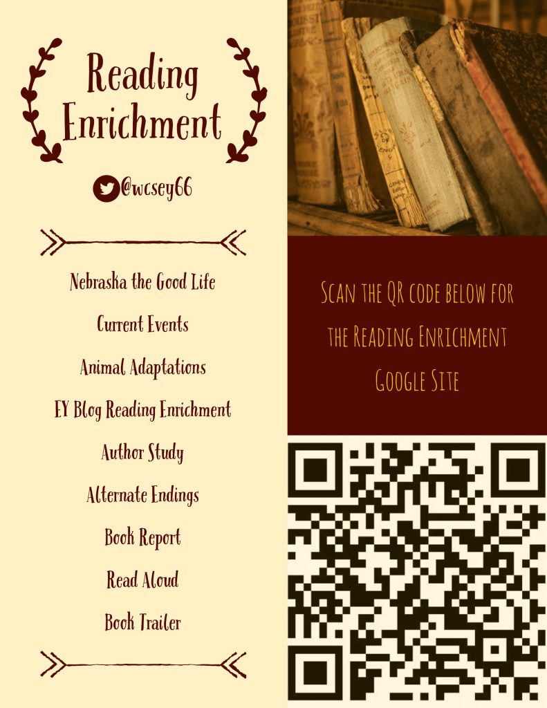 Reading Choice Board | Westside Excellence in Youth